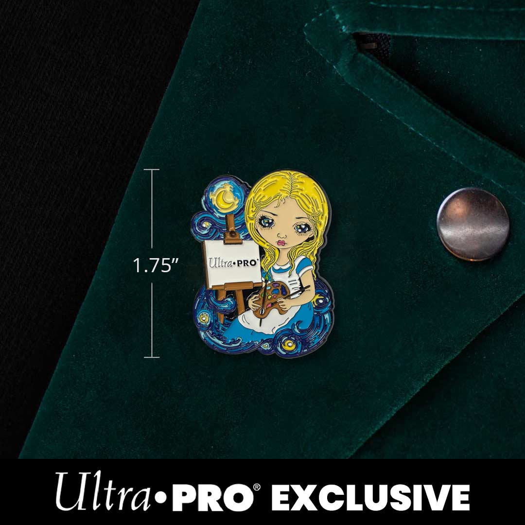 Ultrapro: Alice in a Van Gogh Collectible Enamel Pin