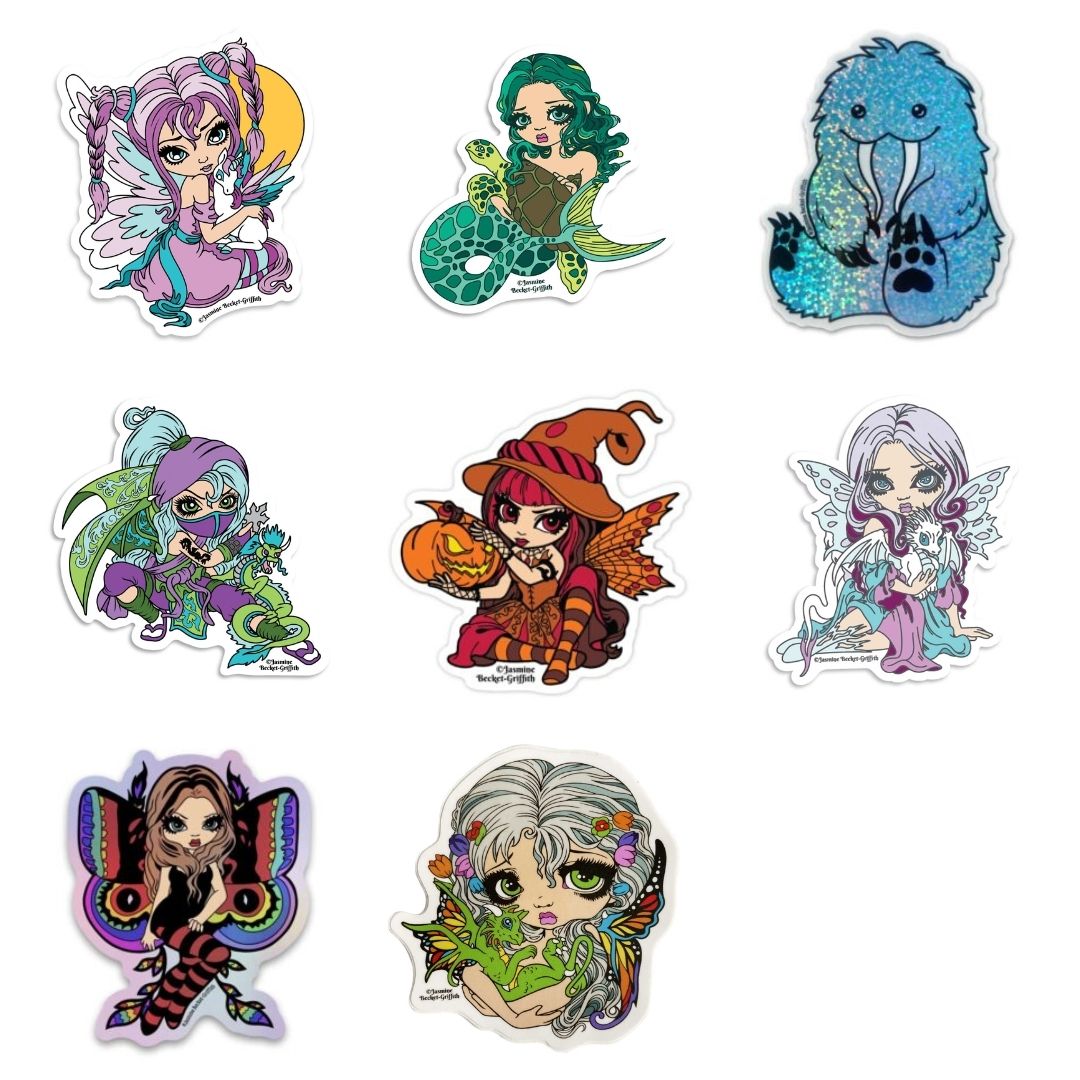 Fantasy Sticker Pack - series 1 - Jasmine Becket-Griffith