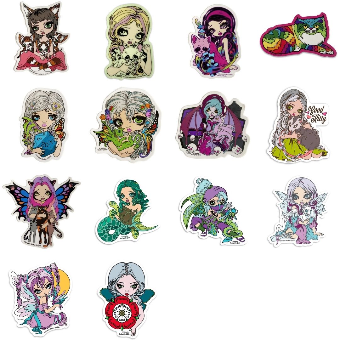 Vinyl Sticker Pack - series 2 - Jasmine Becket-Griffith