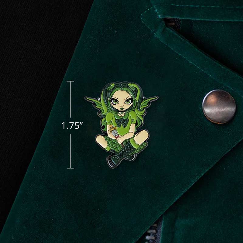 Enamel Pin Set: Wicked Tricksy & False by Jasmine Becket-Griffith