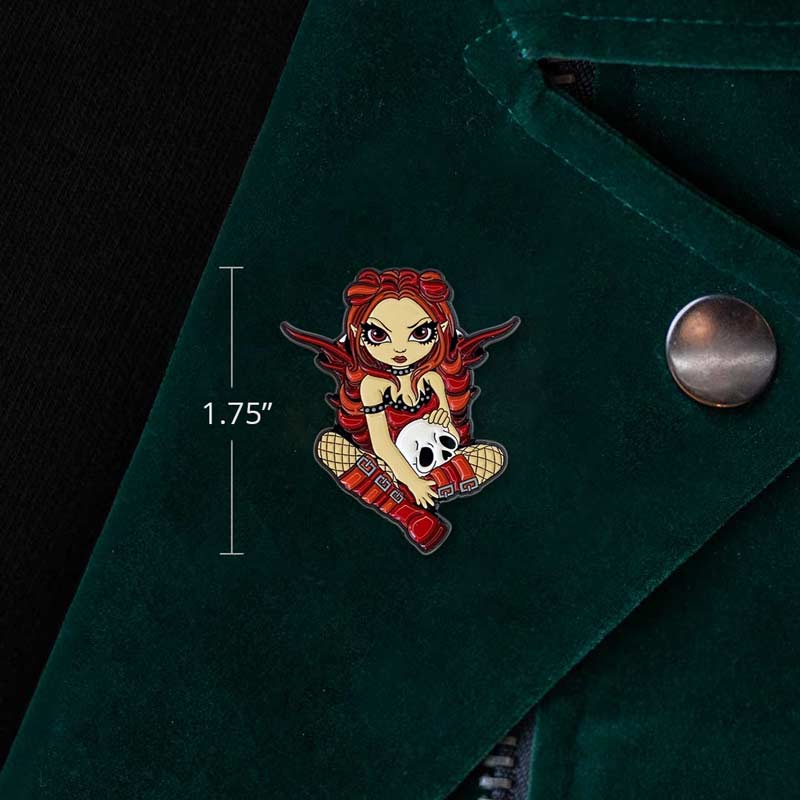 Enamel Pin Set: Wicked Tricksy & False by Jasmine Becket-Griffith