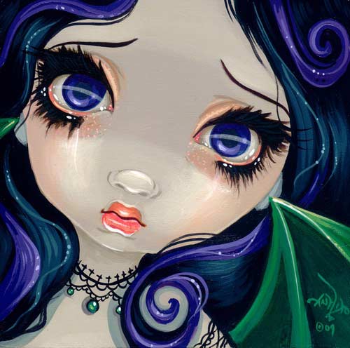 Canvas Cuties: Faces of Faery 45 - Strangeling: The Art of Jasmine ...