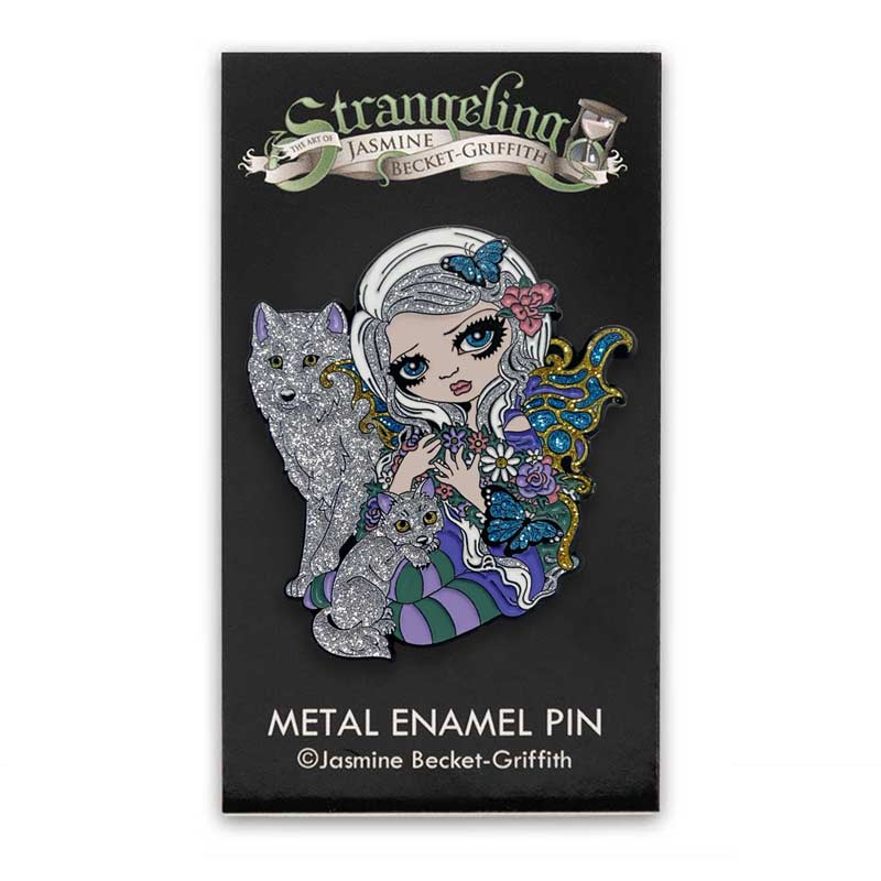 Winter collectible Pin by Jasmine Becket-Griffith