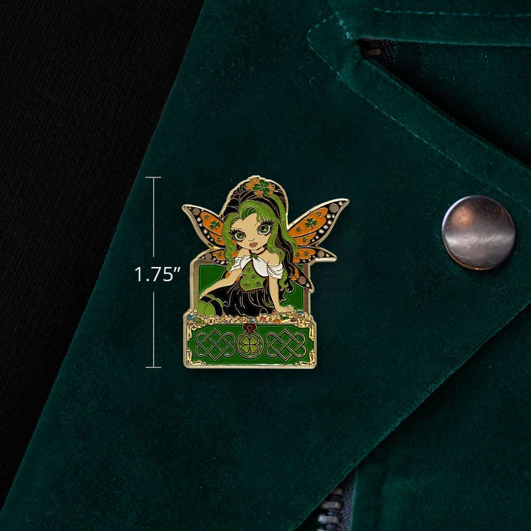 Chest Full of Luck Pin by Jasmine Becket-Griffith