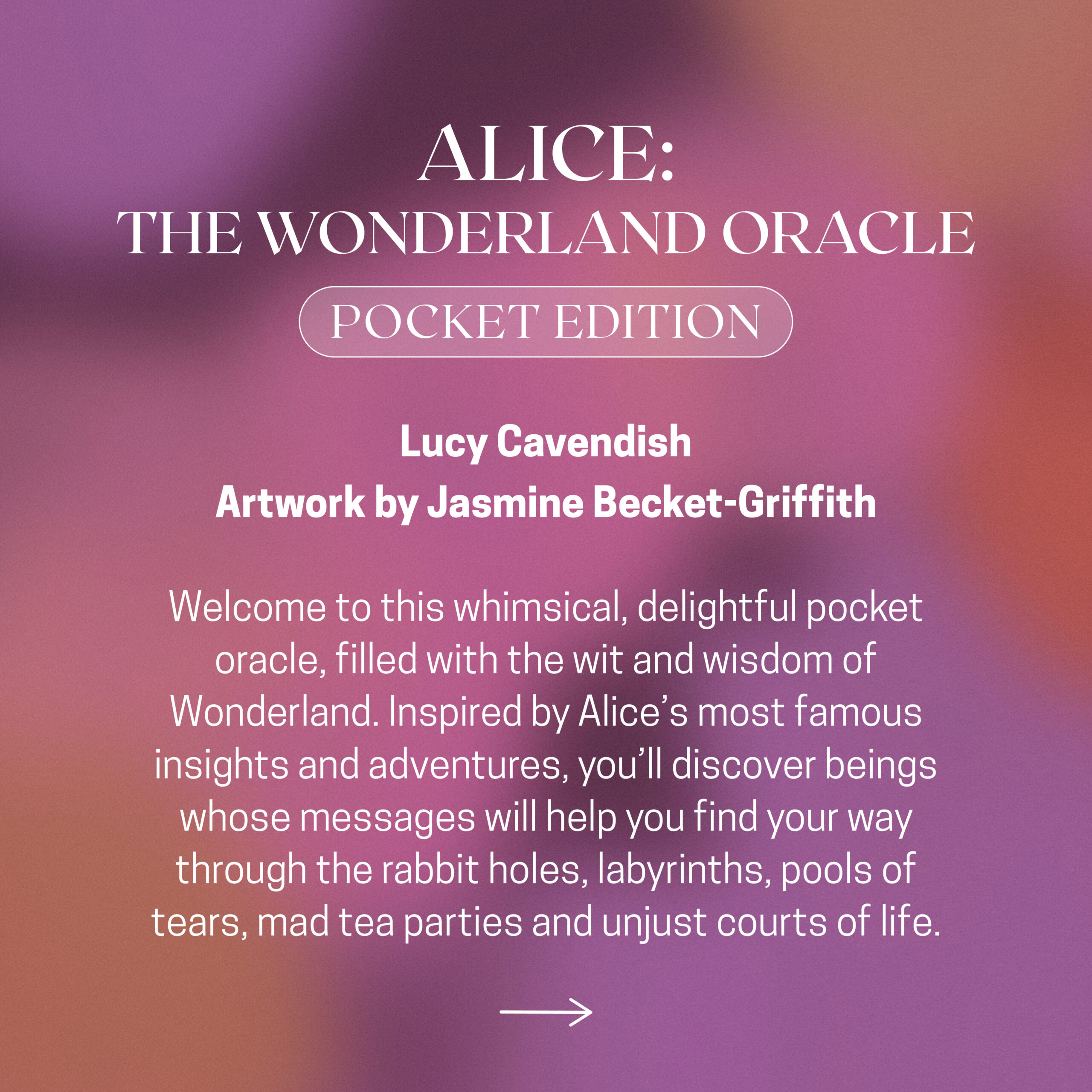 Alice: The Wonderland Oracle - Pocket Edition - Jasmine